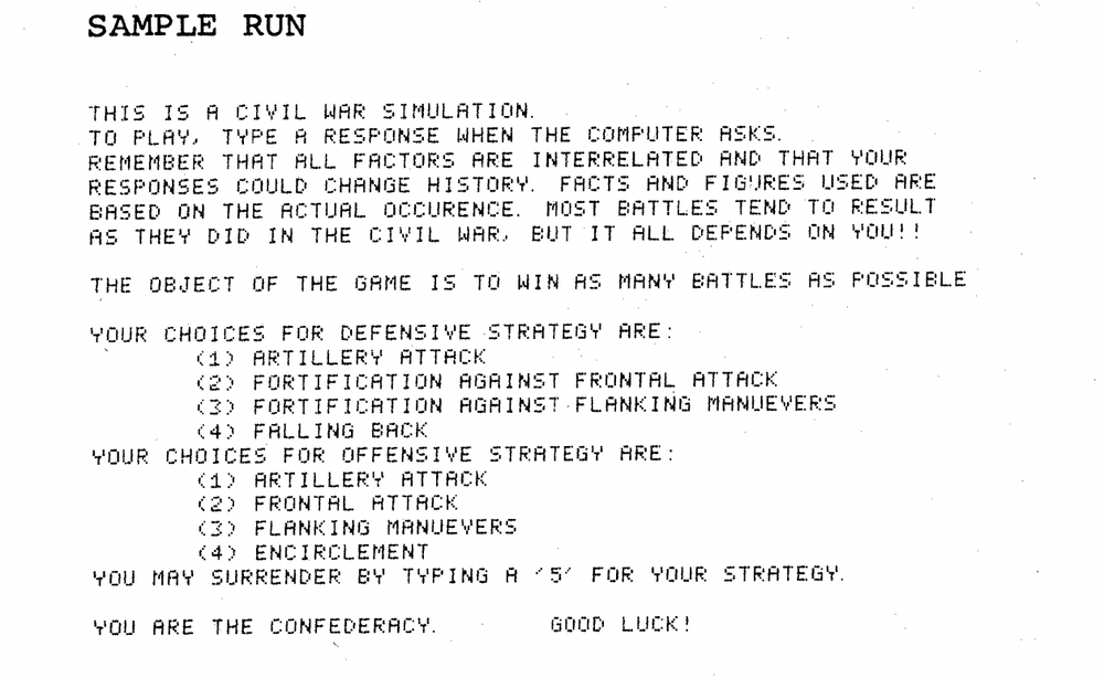 101 BASIC Computer Games: The Book That Built a Trend