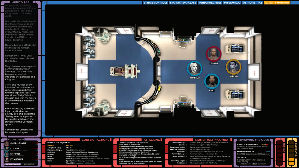 Playing Tabletop RPGs via Figma