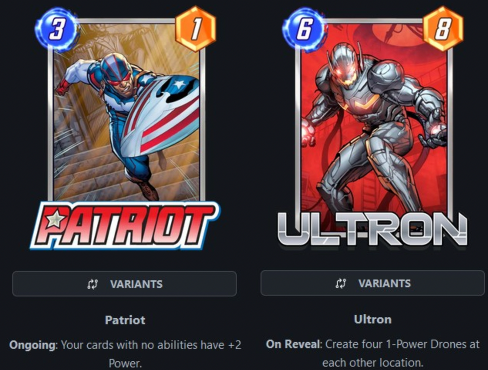 Three Great Card Combos To Get Early in Marvel Snap
