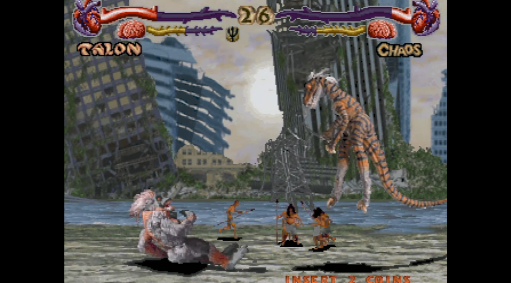 Primal Rage Transported Monsters Into Arcades