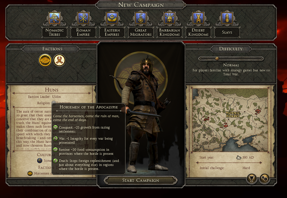 Total War: Attila and the "Dark Ages"