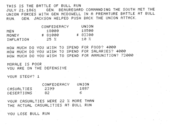 101 BASIC Computer Games: The Book That Built a Trend